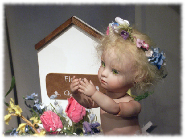 わたべりみ・東 恵巳子 二人展 ～天使の花束～ 少女人形とシルクフラワーの作品展